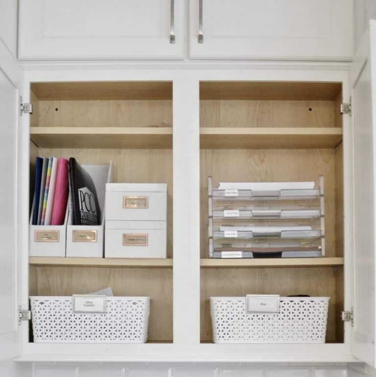 How To Bring Your Organized Kitchen Desk Into 2021 - Chrissy Marie Blog