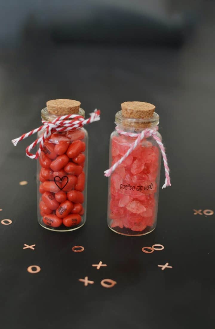 Valentines Jar With Sweet Treats - Chrissy Marie Blog