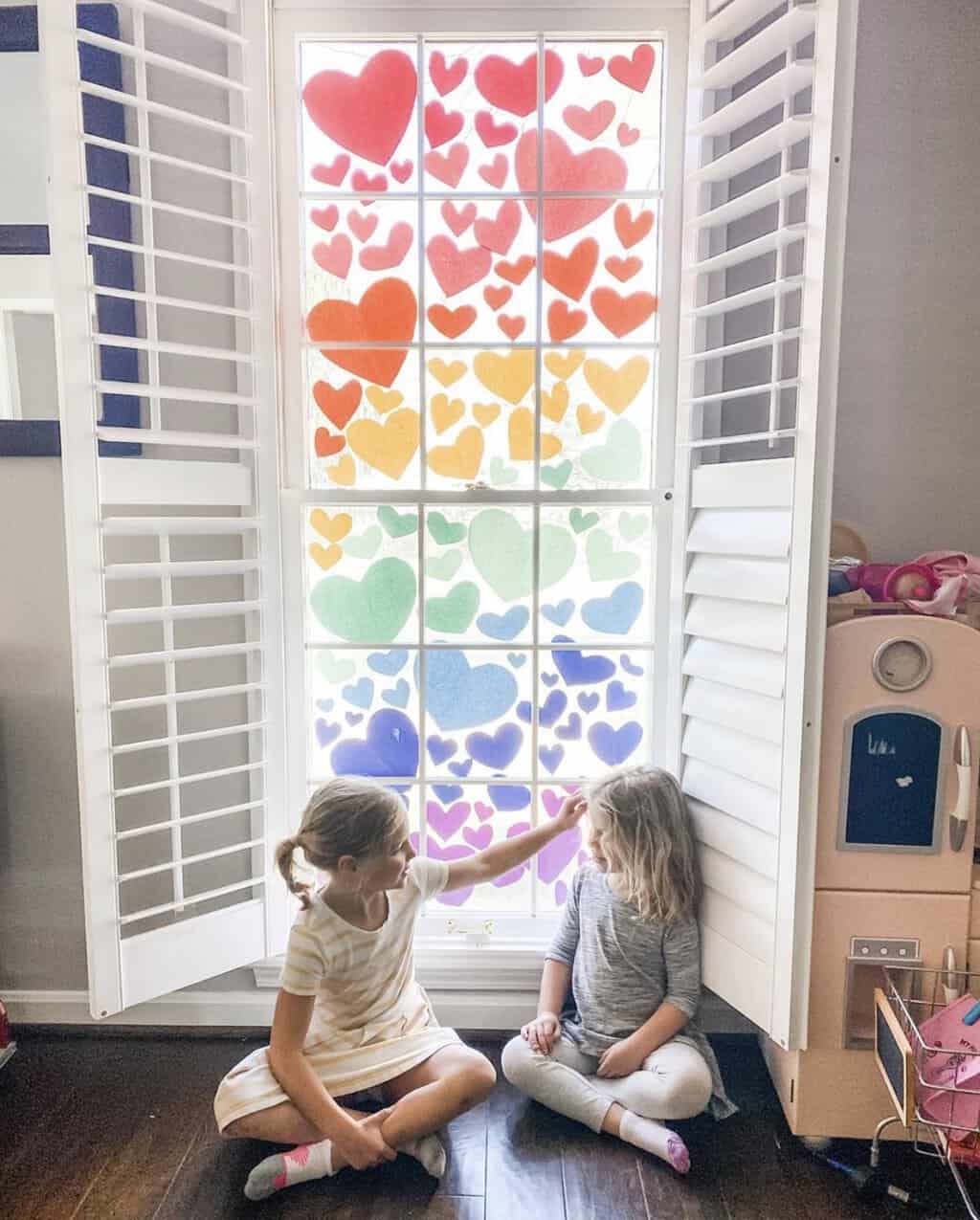 Hearts In Windows Brings Happiness! - Chrissy Marie Blog