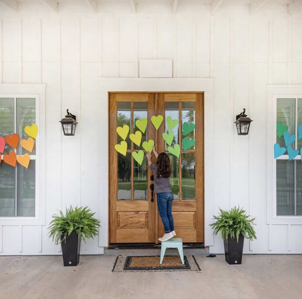 Hearts In Windows Brings Happiness! - Chrissy Marie Blog