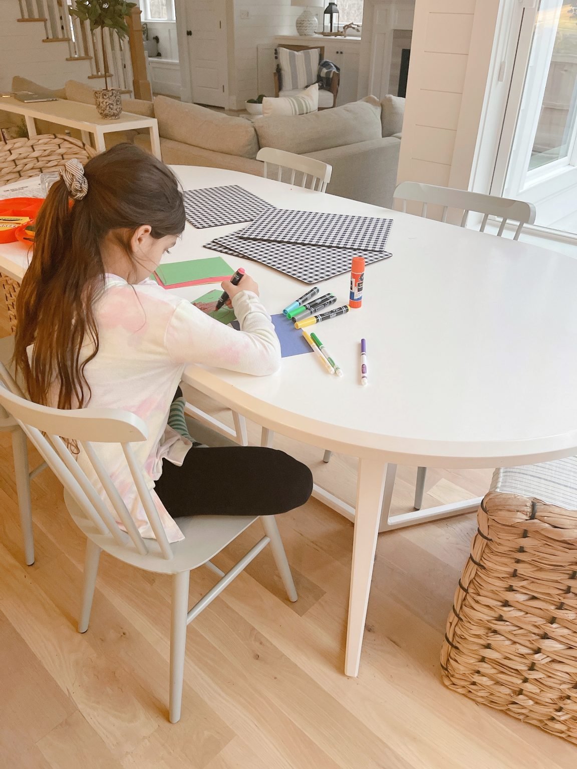 Our Serena & Lily Downing Table After 1 Year - Chrissy Marie Blog