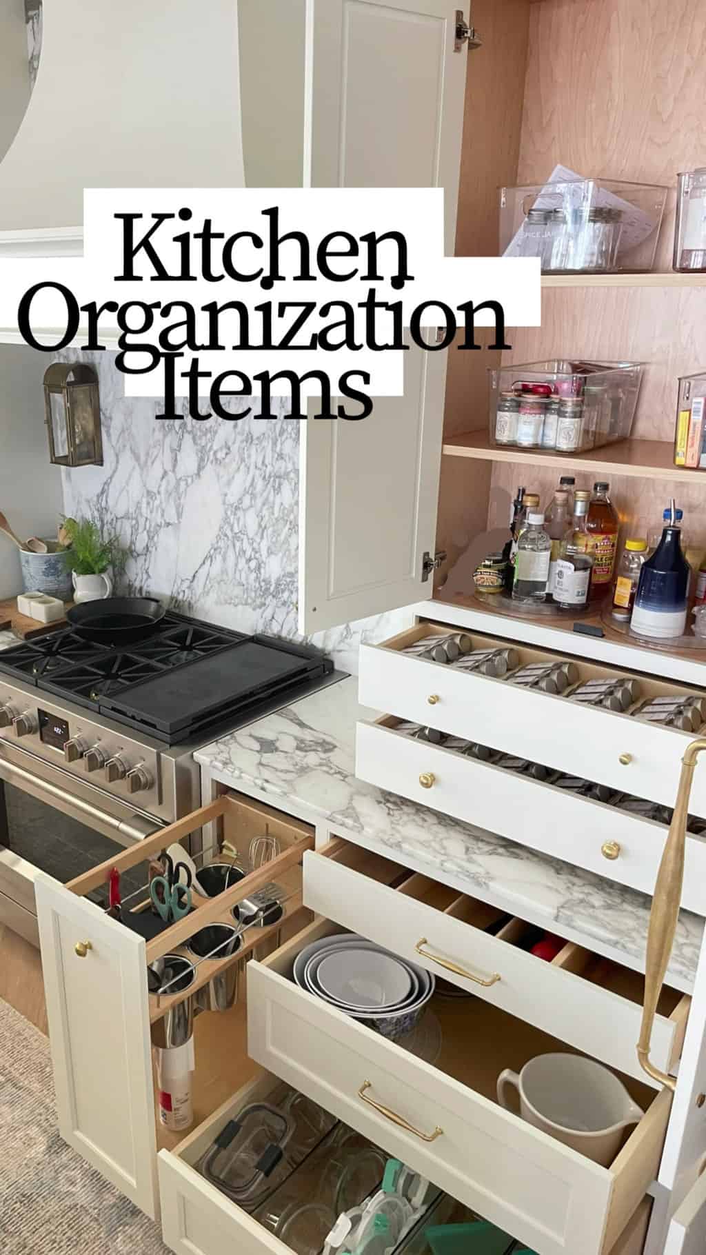 How To Organize Kitchen Cabinets With 23 Ideas - Chrissy Marie Blog