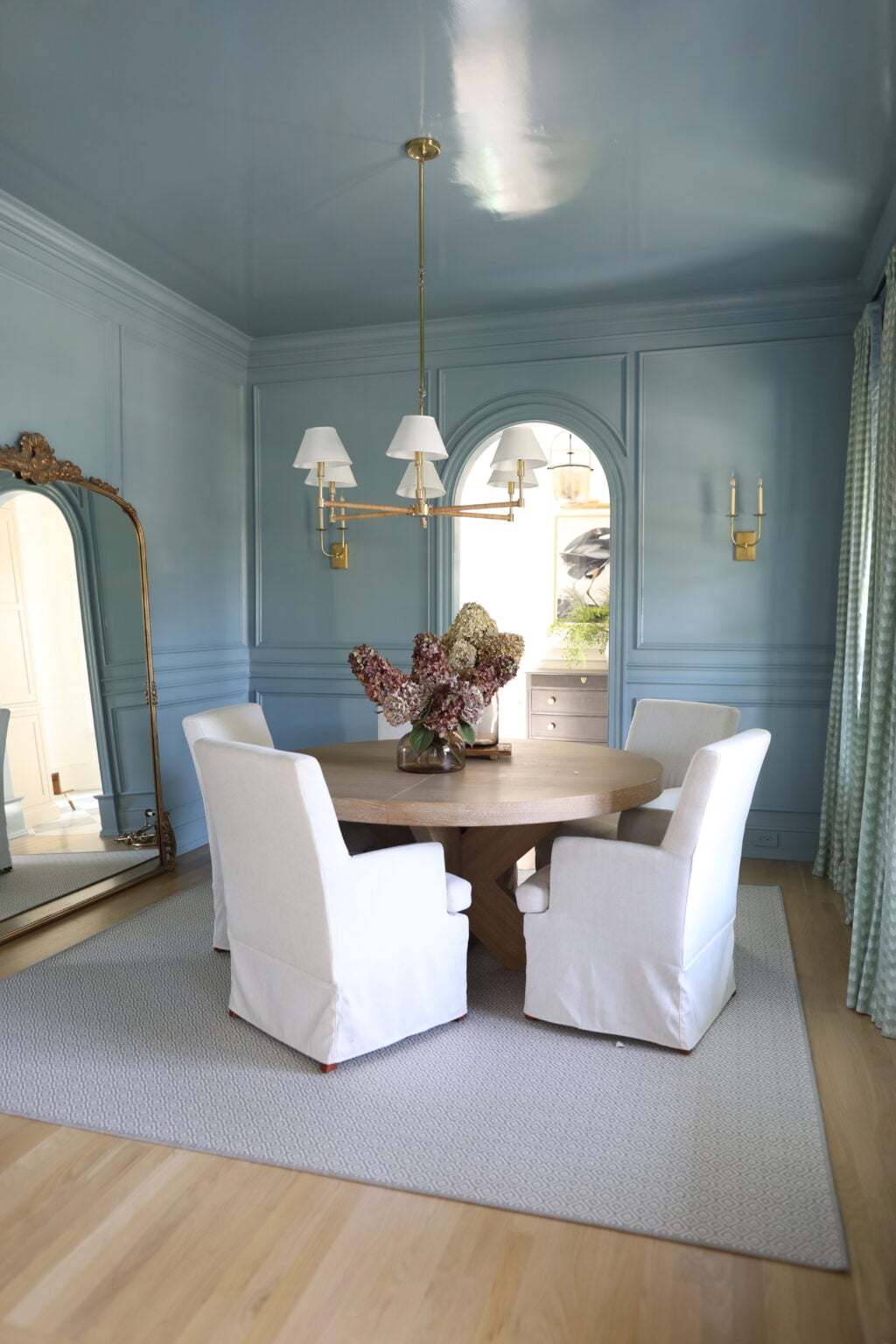 Our Blue Dining Room: The Reveal - Chrissy Marie Blog